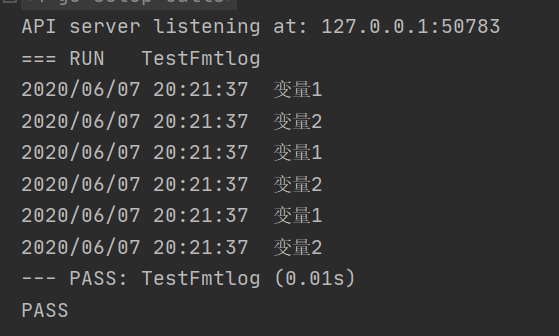 Golang log fmt blog